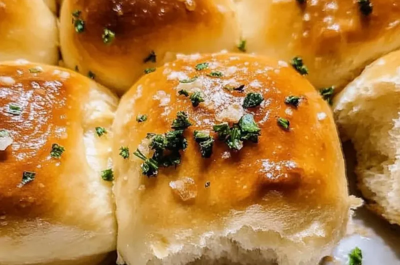FLUFFY Garlic Butter Bread Rolls: An Incredible 5-Ingredient Recipe ...